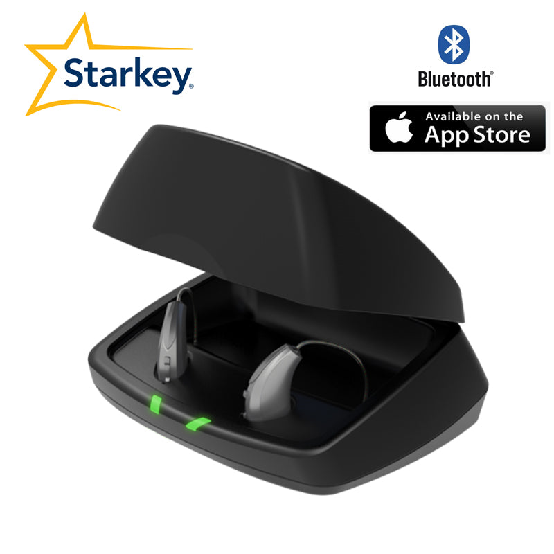 Starkey Livio Ai 1000 Rechargeable RIC Hearing Aids – TKING Medical