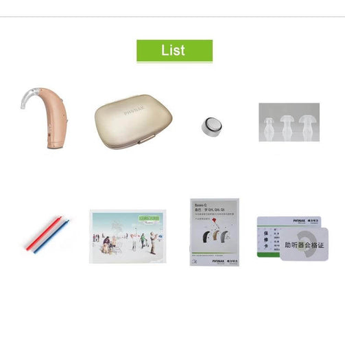 PHONAK Baseo Q15-SP Heairng Aids |Programmable High Power – TKING Medical