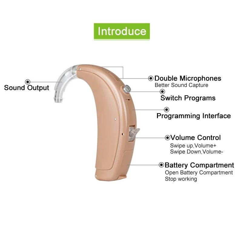 PHONAK Baseo Q15-SP Heairng Aids |Programmable High Power – TKING Medical